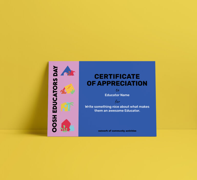 OOSH Educators Day – Network of Community Activities