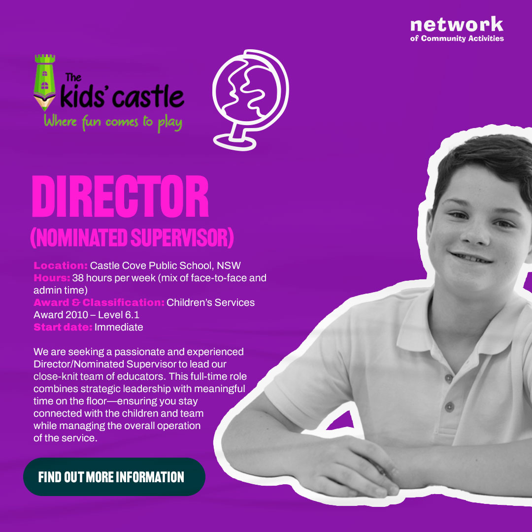 The Kids Castle – Director – Network of Community Activities