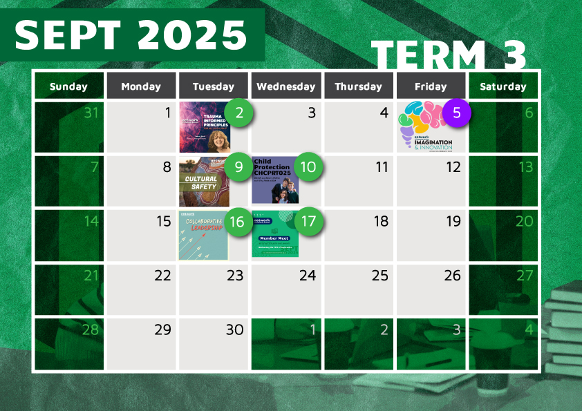 Training Calendar – Network of Community Activities